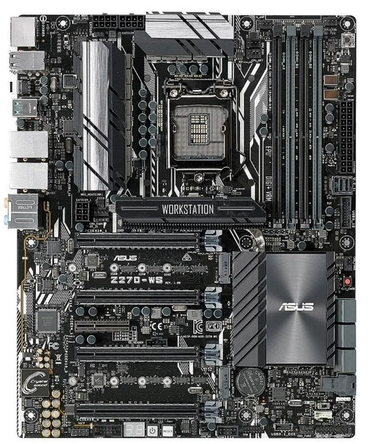 ASUS Z270-WS ATX Motherboard LGA1151 DDR4 64GB DP HDMI Used £341.16 ...