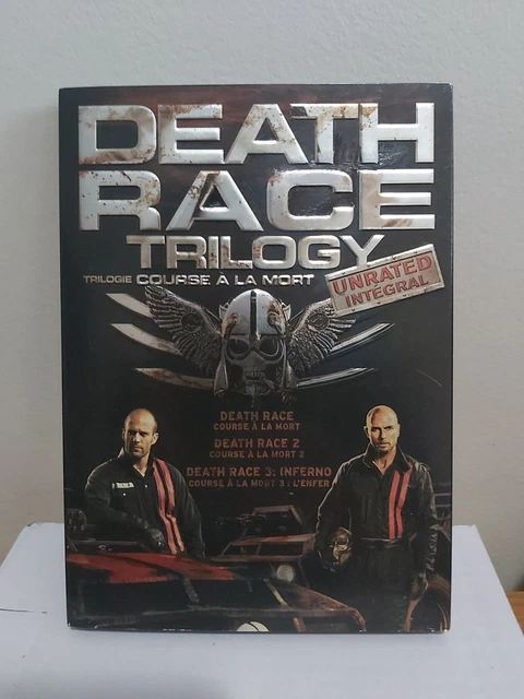 DEATH RACE TRILOGY Unrated DVD Box Set - 2017🍁🍁🍁 $5.99 - PicClick CA