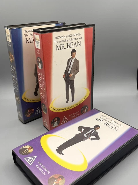 MR BEAN VHS Vintage Collection Comedy Classics Rowan Atkinson $17.10 ...