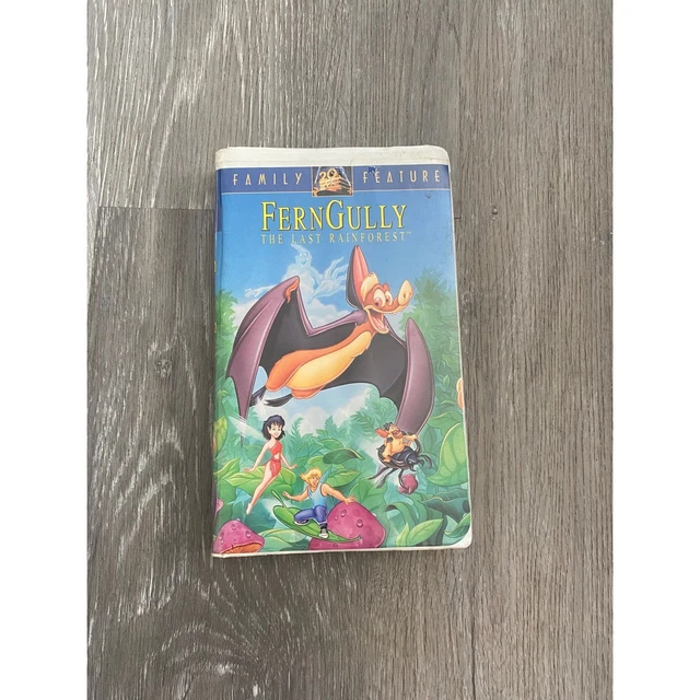 VINTAGE FERNGULLY THE Last Rainforest Walt Disney VHS Movie £19.01 ...