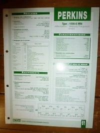 1006-6 HR4 - Fiche Technique Massey ferguson EUR 2,00 - PicClick FR