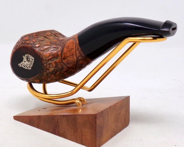 BELLE PIPE EN bruyère et ébonite avec incrustation Sanglier - Jamais ...