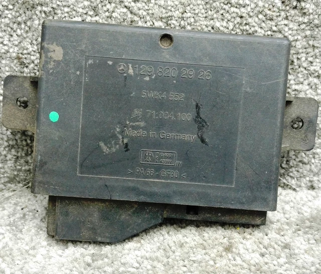MERCEDES R129 SL Infra Red Central Locking Relay Alarm Module ECU ...