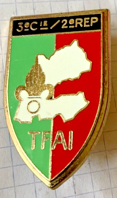 INSIGNE MIL. LEGION ETRANGERE :" 3°CIE du 2REP : " DRAGO P. R83 1 ...