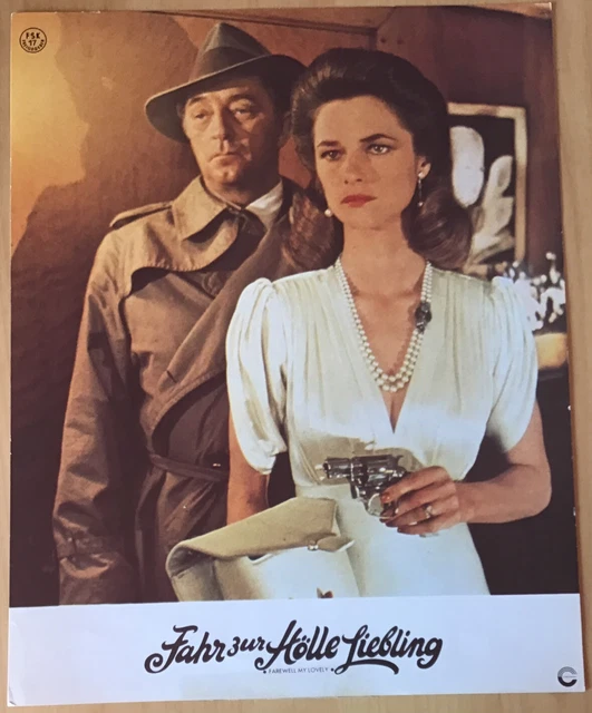 FAHR ZUR HÖLLE LIEBLING Robert Mitchum Charlotte Rampling Pärchen ...
