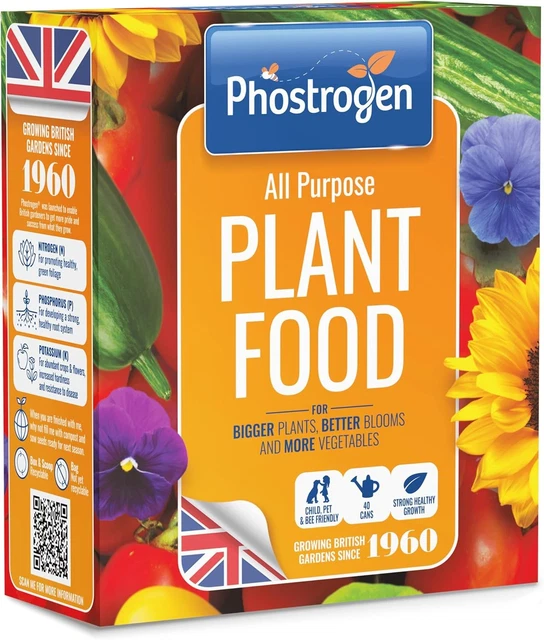 PHOSTROGEN ALL PURPOSE Plant Food, 400g - and Edibles Fertiliser £7.11 ...