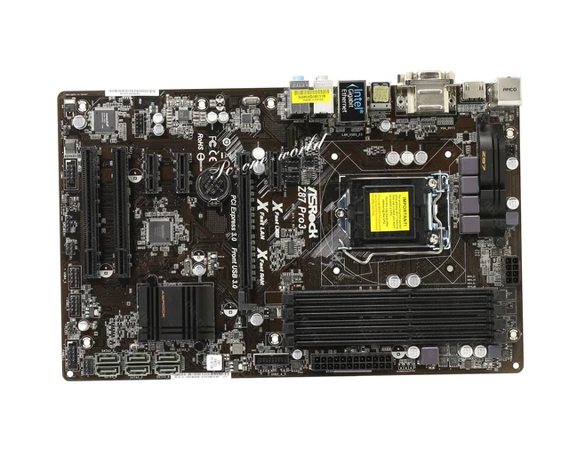 ASROCK Z87 PRO3 Motherboard LGA 1150 Intel Z87 DDR3 ATX DVI-D HDMI USB ...