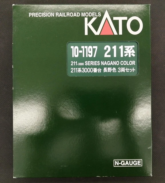 KATO N GAUGE 211 Series Nagano Color 3 Car Set Model £127.21 - PicClick UK