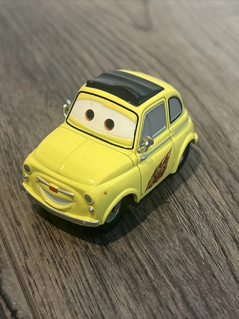 DISNEY PIXAR CARS Lightning McQueen Jeff Miles Luigi Mater 1:55 diecast ...