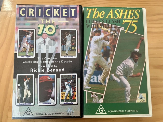 CRICKET THE 70’S & The Ashes ‘75 VHS Rare 2x Tapes England Documentary ...