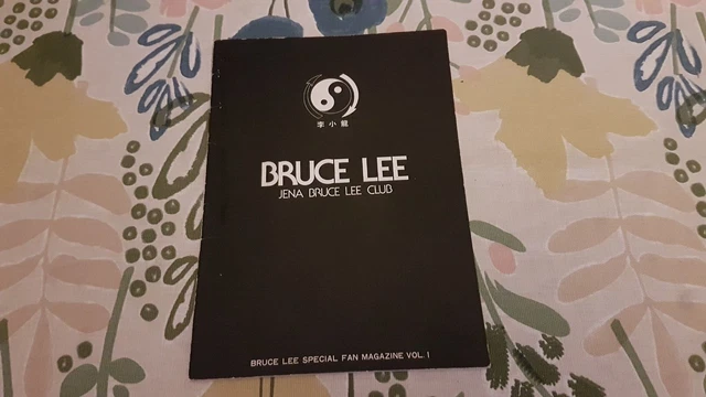 BRUCE LEE CLUB Newsletter Jena Vol.1 Bruce Lee Club Fan Magazine very ...