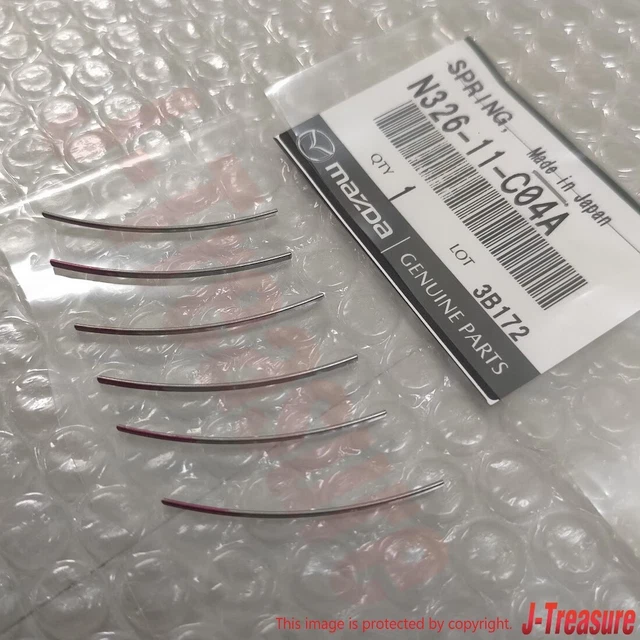 MAZDA RX-7 RX7 FC3S FD3S Genuine 13B Apex Seal Spring Set of 6 N326-11 ...