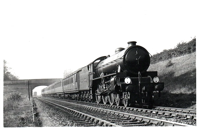 EX LNER CLASS B2 4-6-0 No 61615 "CULFORD HALL" at CHELMSFORD 2/10/48 R ...