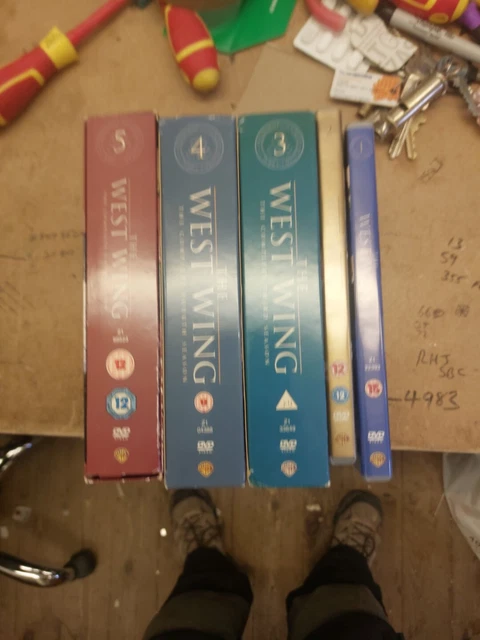 THE WEST WING Complete Series Seasons 1-5 DVD Box Sets £14.99 - PicClick UK