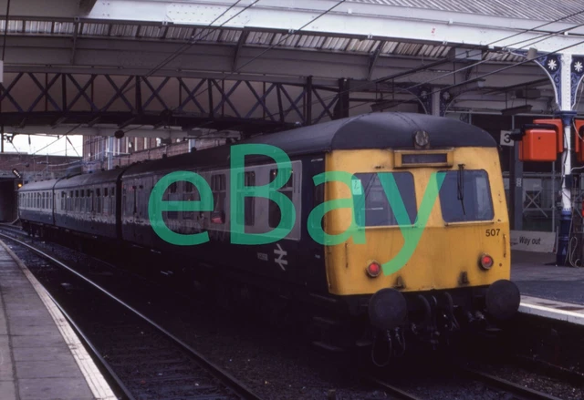35MM RAILWAY SLIDE of Class 120 DMU 507 Copyright to Buyer £5.91 ...