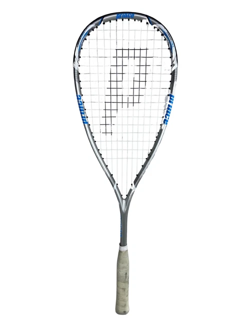 PRINCE TF STORM Titanium Force Blue SM13D Squash Racket with Cover £19. ...