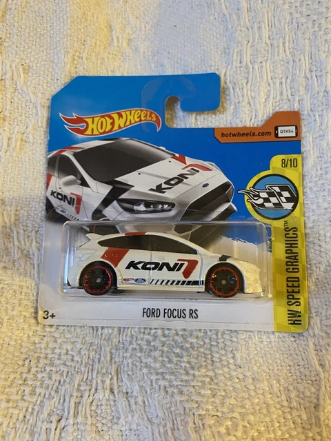 HOT WHEELS FORD Focus RS Diecast Model Car 1:64 Excellent Condition £6. ...