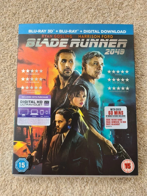 BLADE RUNNER 2049 (2017) Ryan Gosling, Harrison Ford. 3D Blu-ray + Blu-ray *NEW* EUR 1,16 ...