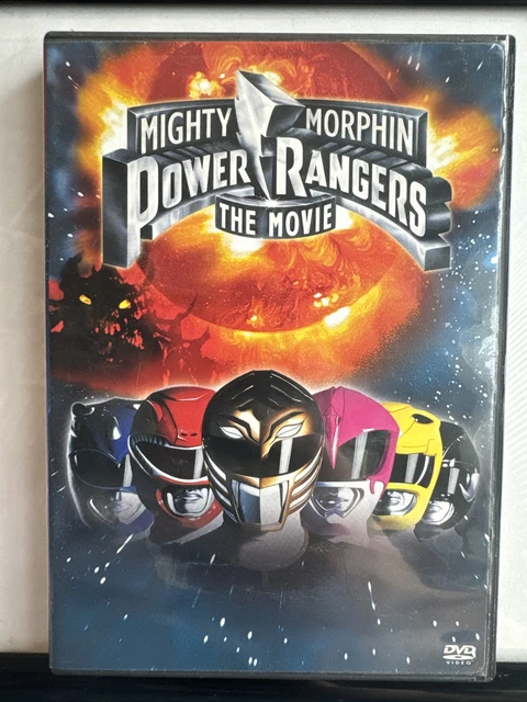 MIGHTY MORPHIN - Power Rangers The Movie (DVD, 1995) Rare OOP $10.00 ...