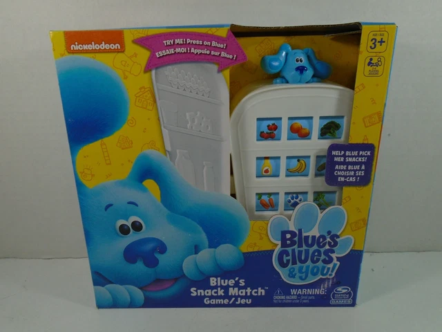 2020 SPIN MASTER--NICKELODEON Blue's Clues & You!--Blues Snack Match ...