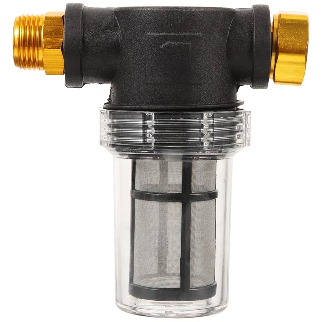 WATER FILTER QUICK Connect Sediment Garden Hose Screen Inlet Strainer ...