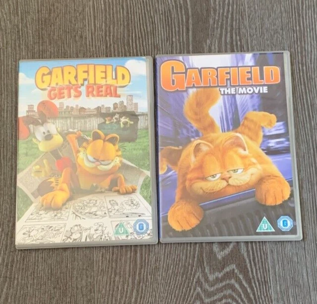 2 X GARFIELD Dvds - Garfield The Movie & Garfield Gets Real £4.99 ...