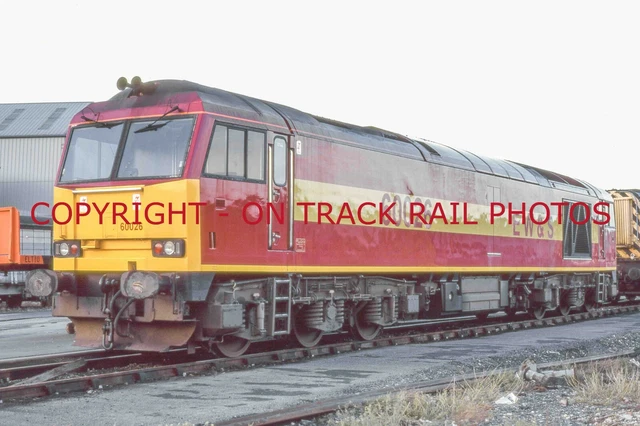 UK RAILWAY PHOTOGRAPH Of Class 60 60026. Rm60-634 £1.70 - PicClick UK