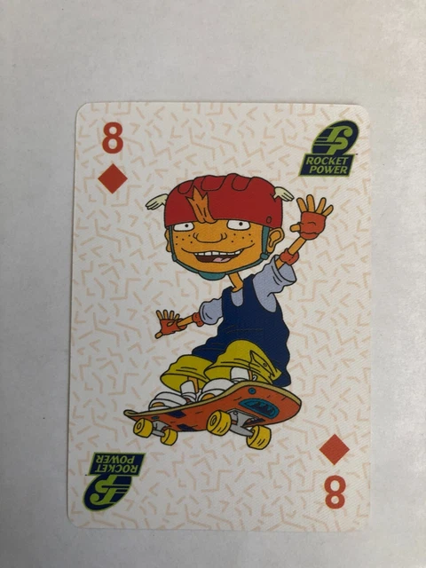 MAURICE RODRIGUEZ ROCKET POWER Skate Nickelodeon Kids Cartoon Swap ...