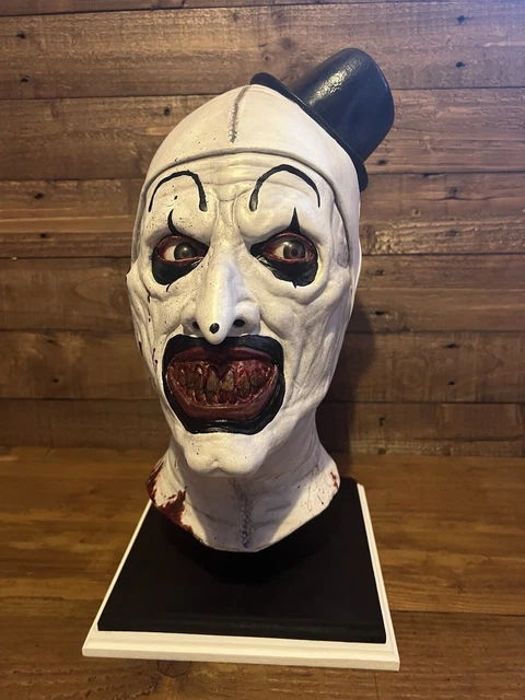 ART THE CLOWN terrifier Mask Bust With Stand £155.68 - PicClick UK