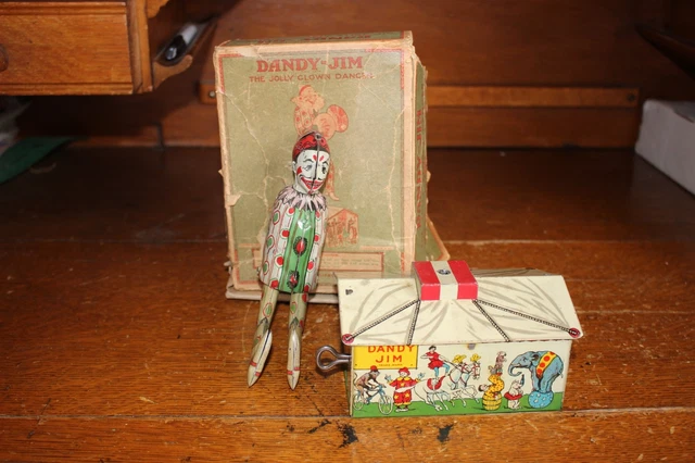 ANTIQUE 1930S FERDINAND Strauss Dandy Jim Dancer with Original Box £119 ...