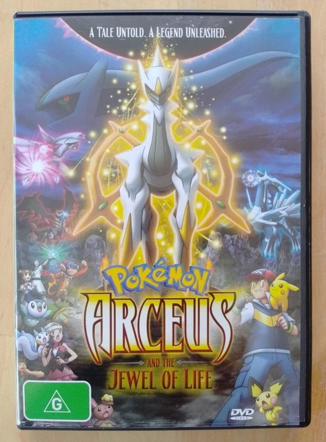 POKÉMON: ARCEUS AND the Jewel of Life. DVD Region 4. Good Condition. £5 ...