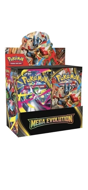 PRESALE POKÉMON MEGA Evolution Enhanced Booster Box, PC Lucario ...