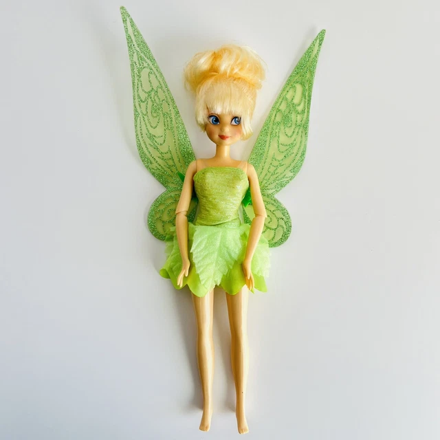 Disney Store Doll Tinker Bell Fairies Fairy Flutter Wings Pixie Hollow