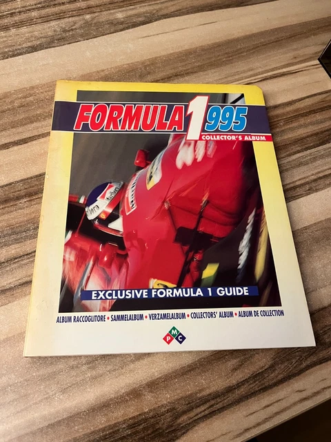 FORMULA 1 1995 Collector´s Album Sammelalbum komplett mit 184 Trading ...