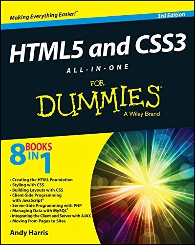 HTML5 AND CSS3 All-in-One For Dummies, Harris, Andy £6.99 - PicClick UK