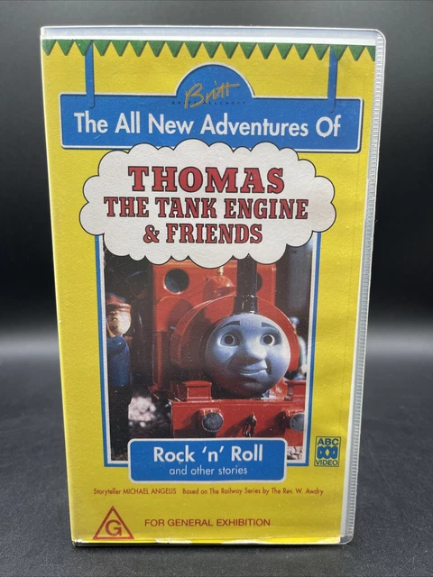 THOMAS THE TANK ENGINE-ROCK 'N' ROLL vhs tape 1990s vintage $25.00 ...