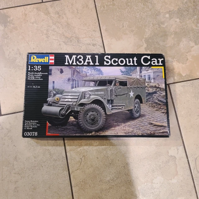 REVELL M3A1 SCOUT Car 1/35 Scale Model 03078 $26.69 - PicClick CA