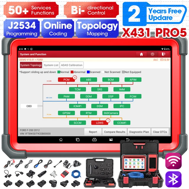 2025 LAUNCH X431 PRO 5 PKW OBD2 Diagnosegerät Alle System J2534 ECU Programmier EUR 1.521,00 ...
