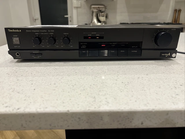 TECHNICS SU-500 AMPLIFICATORE Separato Hi-Fi Phono Vintage Danneggiato ...
