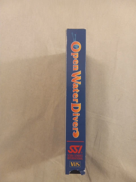 SSI OPEN WATER Diver Video VHS Scuba Schools International Training ...