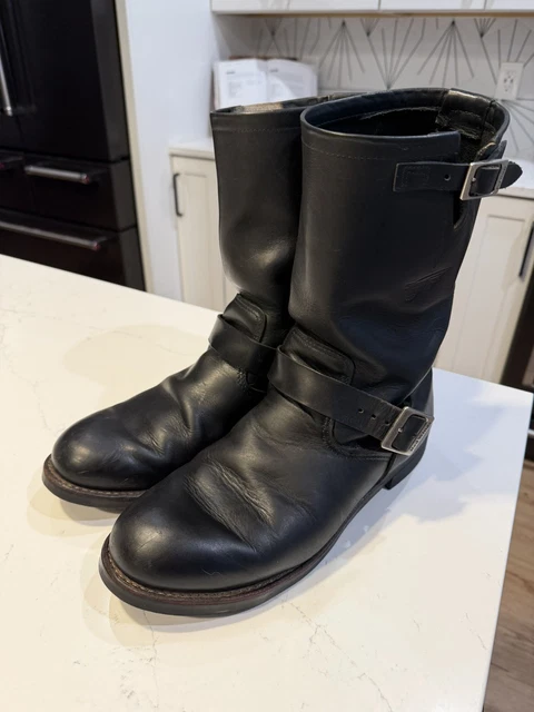 RARE RED WING 2990 Engineer Boots Size 11.5D (Soft Toe) (USA) £379.87 ...
