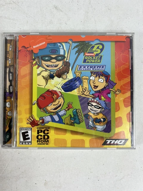 PC CD ROM Nickelodeon Rocket Power Extreme Arcade Games Rated E $9.99 ...