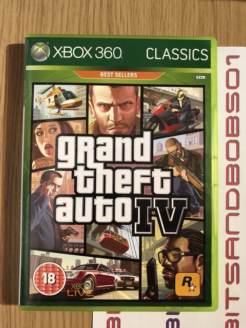 GRAND THEFT AUTO IV GTA 4 classics Plus Map Xbox 360 Microsoft EUR 6,91 ...