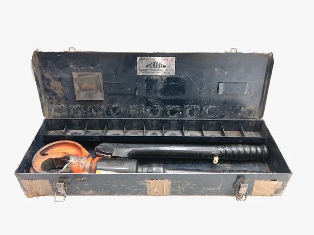 BURNDY Y35 HYPRESS 12-Ton Manual Hydraulic Compression Crimping Tool ...