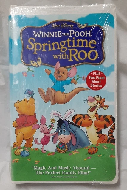 WALT DISNEY WINNIE THE POOH SPRINGTIME WITH ROO ANIMATED VHS VIDEO NEW ...