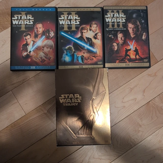STAR WARS: ORIGINAL Trilogy Episodes 4-6 DVD Set $30.00 - PicClick CA