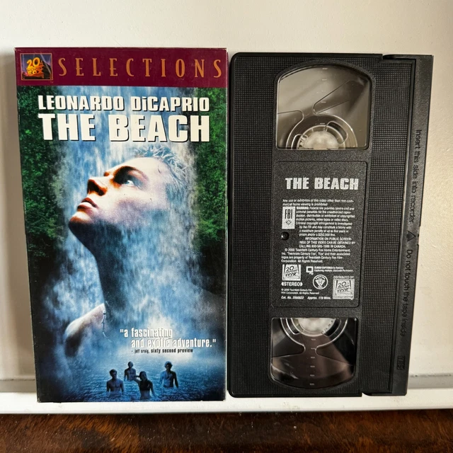 THE BEACH 2000 VHS Tape 20th Century Fox Leonardo DiCaprio, Virginie Ledoyen $10.45 - PicClick CA