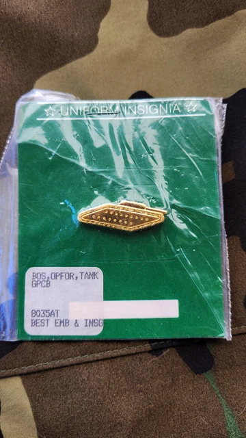 U.S. MEDALS AND Decorations Branch Insignia Enlisted Tank and Armor ...