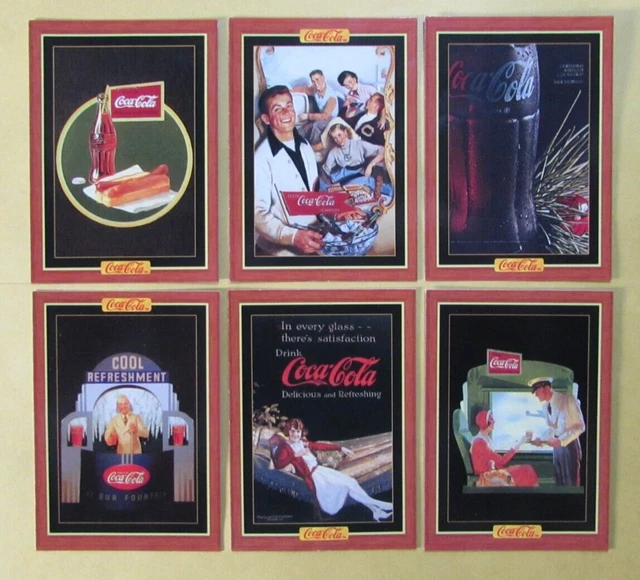 LOT 1995 COLLECT-A-CARD **COCA-COLA (COKE): Series 4** Collectible ...