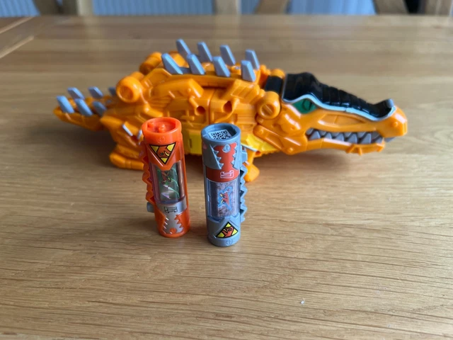 RARE POWER RANGERS Dino Charge Orange Deinosuchus Zord + 2 rare ...